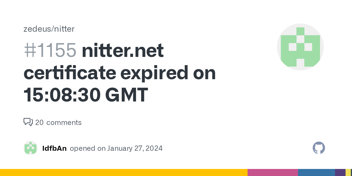 Nitter, front-end alternativo pra Twitter, sai do ar ⁄ Manual do Usuário